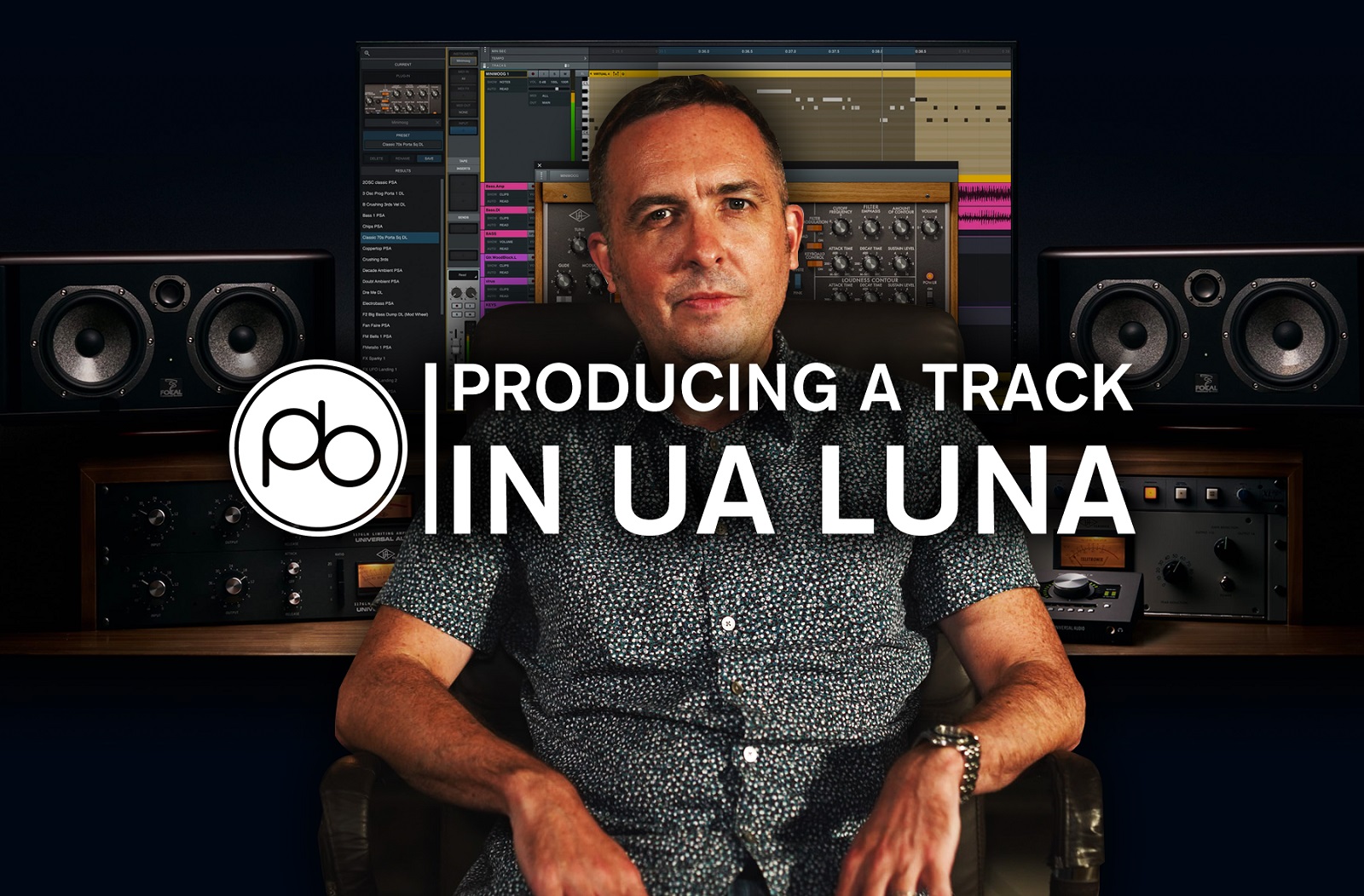 Watch Point Blank’s Ski Oakenfull Produce A House Track in UA’s LUNA ...